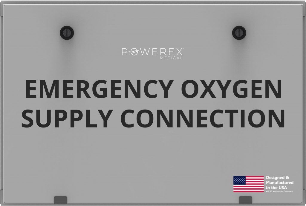 Emergency Oxygen Supply Connection - POWEREX